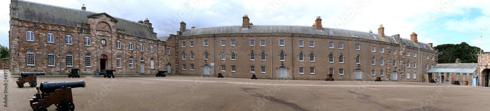 The barracks at Berwick-upon-Tweed, also known as Ravensdowne Barracks ...