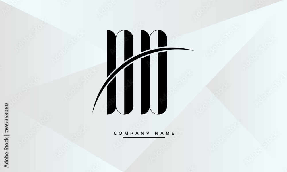 DD Alphabets Letters Logo Monogram Stock Vector | Adobe Stock