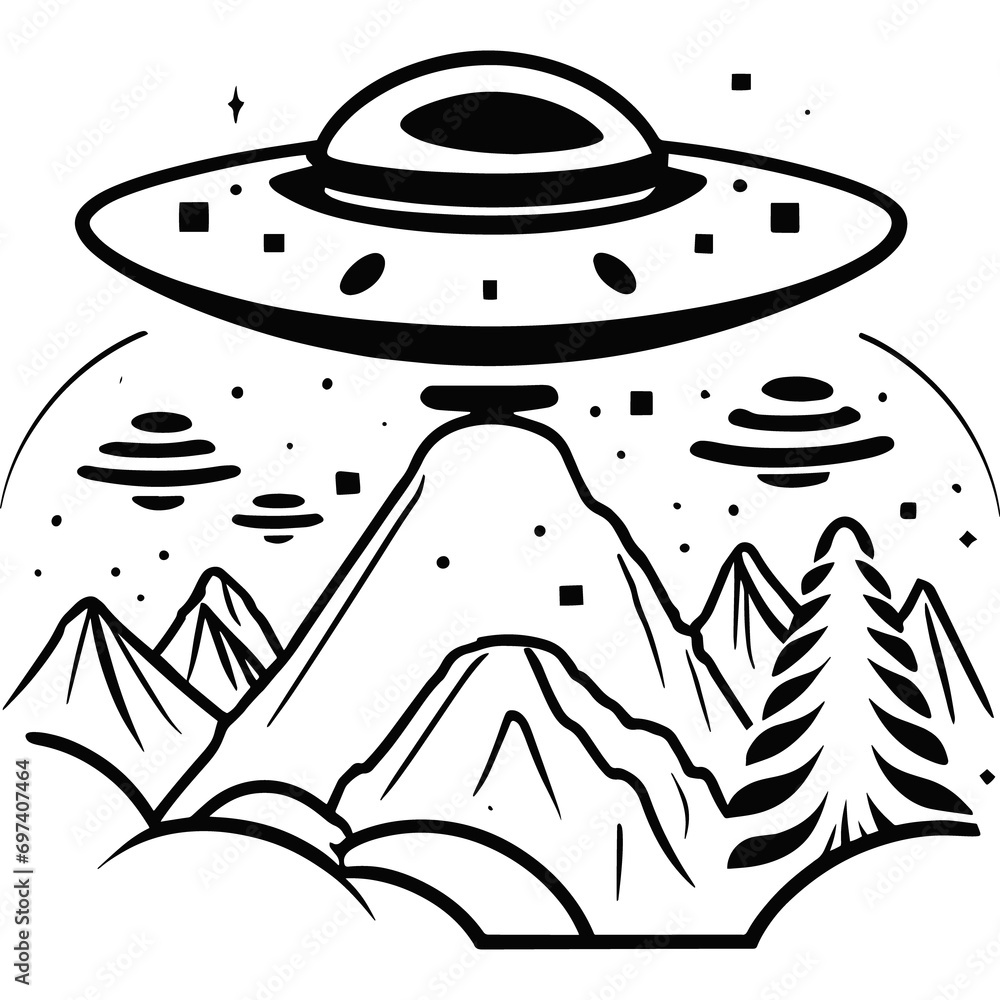 Alien spaceship ufo transparent vector. ufo, alien, spaceship, png ...
