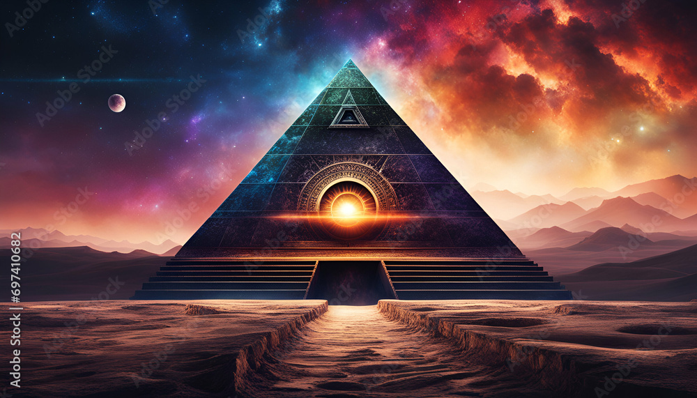 Mysterious pyramid that opens dimension doors to other universes ...