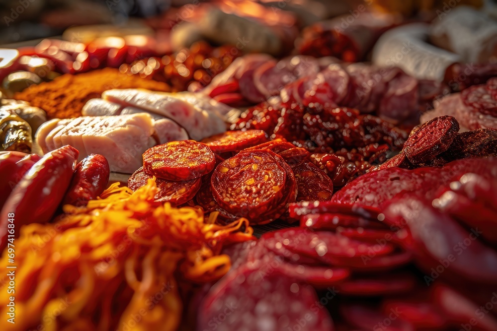 Asian-inspired Charcuterie Platter: Chinese lap cheong (sausage ...