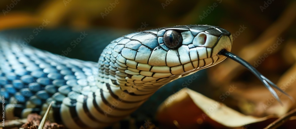 The Indian subcontinent houses the neurotoxic venomous Bungarus ...