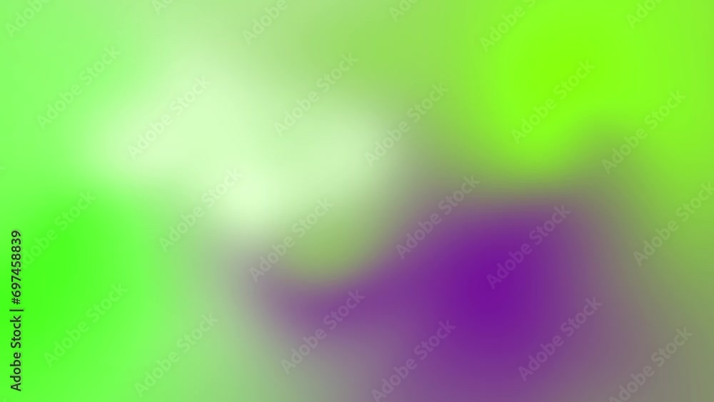 Multicolored moving gradient background green and purple neon moving ...