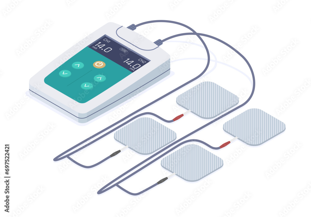 TENS (Transcutaneous Electrical Nerve Stimulation) using in physical ...