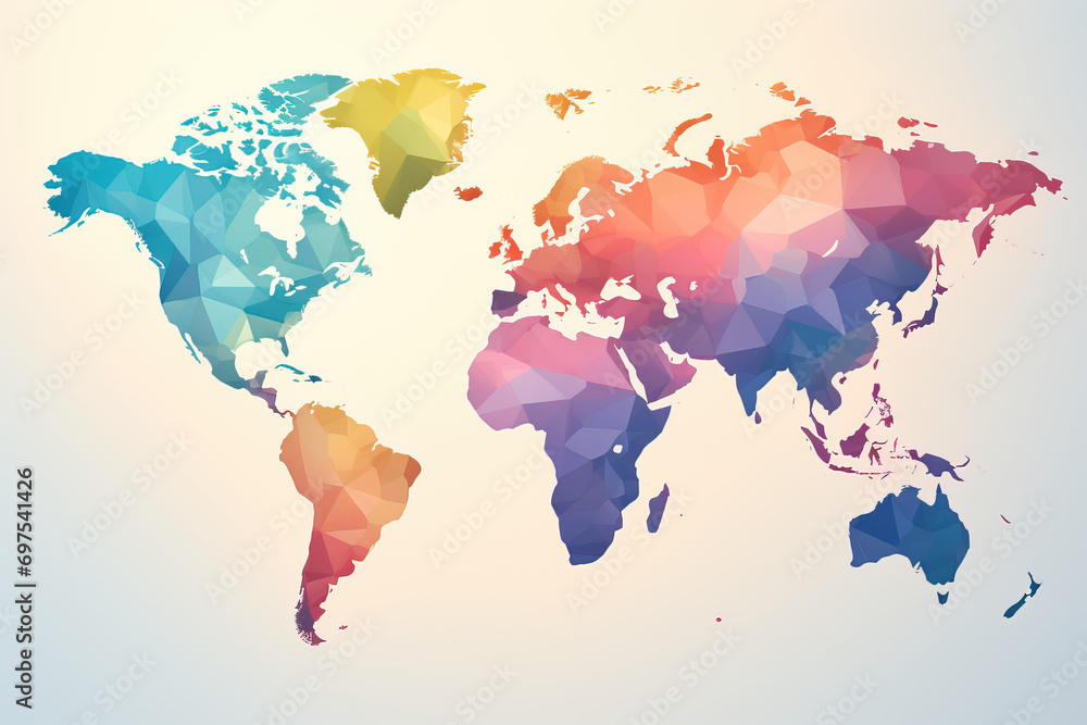 World map showing how cancer affects people around the world. Stock ...