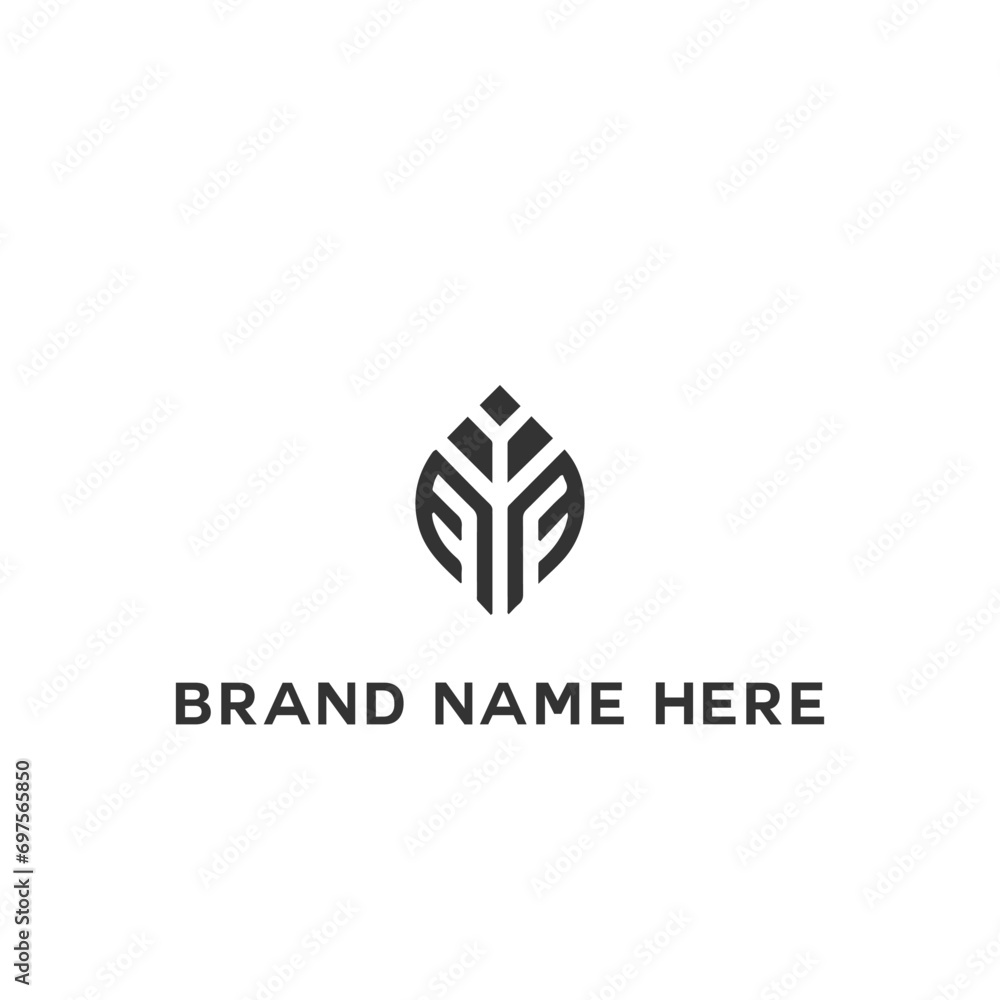 FYF logo. F Y F design. White FYF letter. FYF, F Y F letter logo design ...