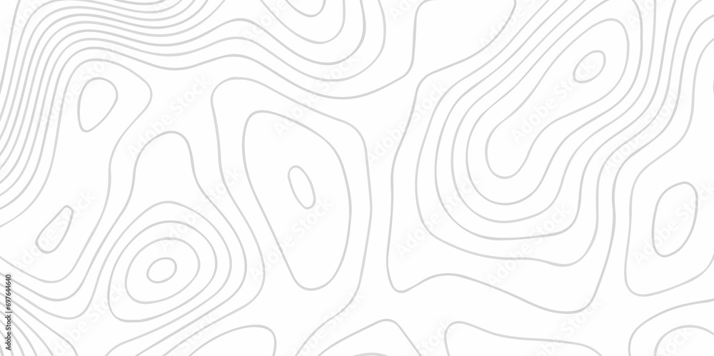 Abstract pattern waves lines seamless pattern and topography map and ...