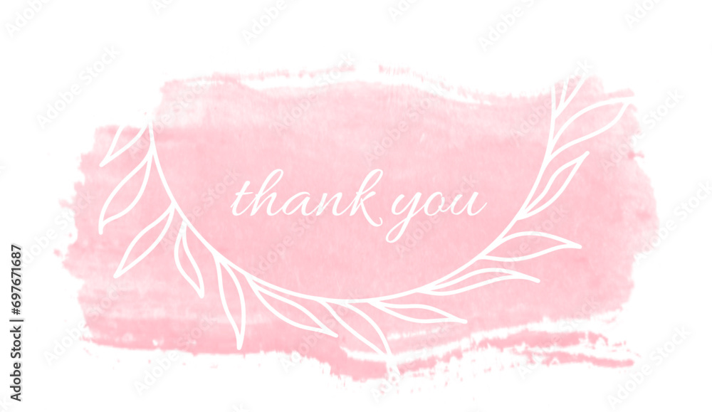 thank you lettering, thank you card, ready to print, vector hand drawn ...