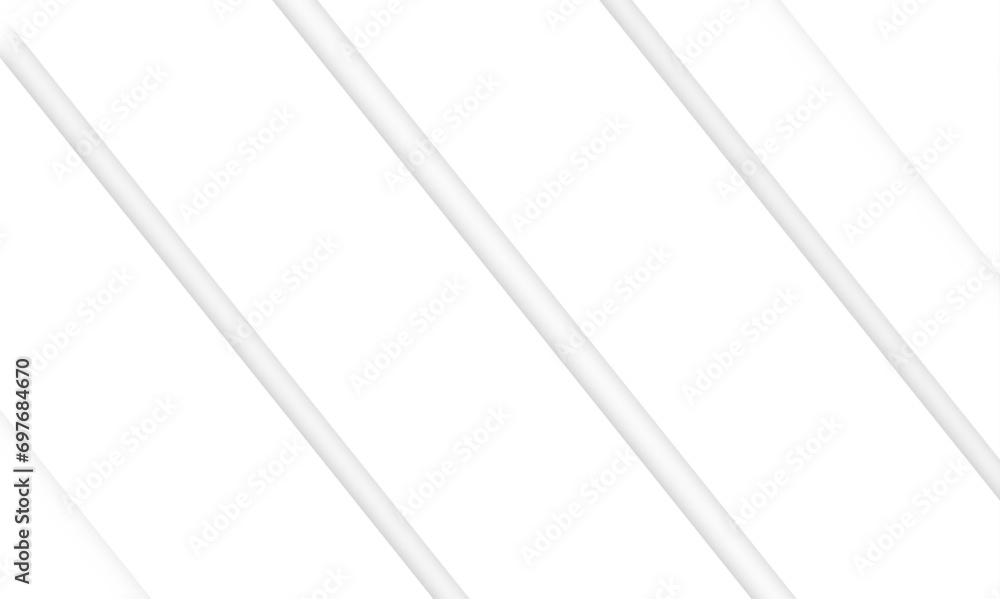 Abstract white striped background with diagonal lines. Vector abstract ...
