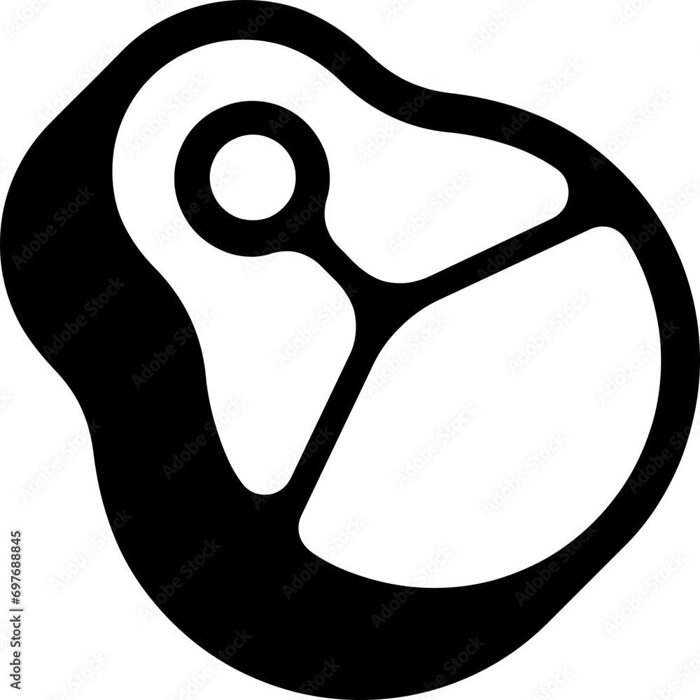 meat logo vector, meat icon vector, black and white meat vector, meat ...