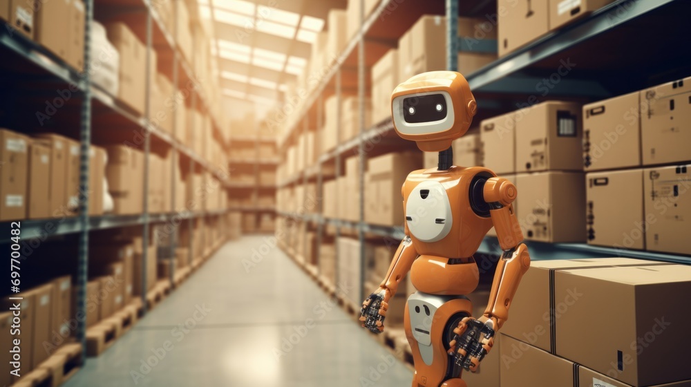 Warehouse management with automated robotics,Warehousing and Technology ...
