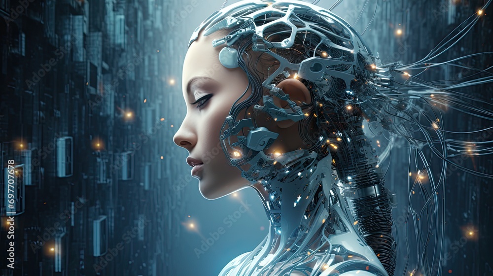 Represents innovation, versatility, and the integration of artificial ...