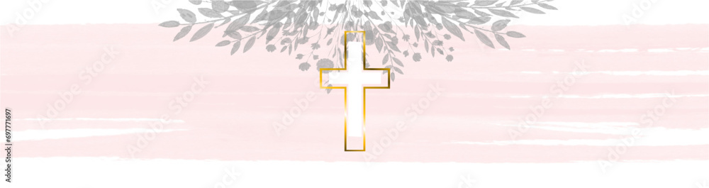 banner crosses illustration Isolated on transparent background ...