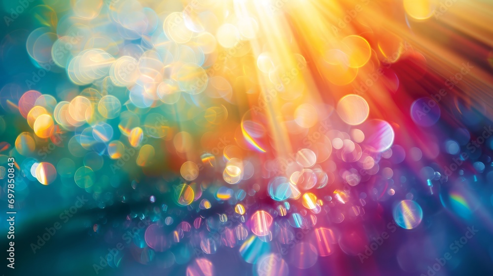 abstract background with colorful reflection lights. wallpaper background art design Stock ...