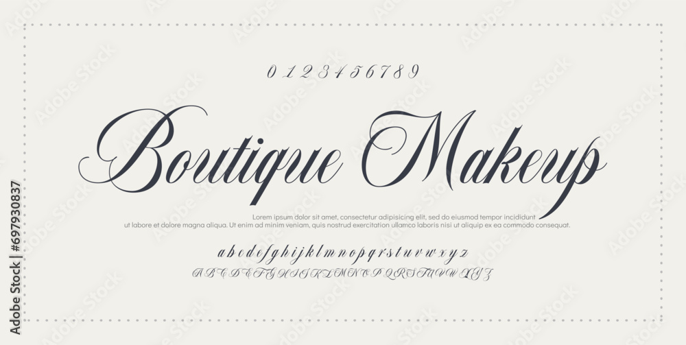 Signature Font Calligraphy Logotype Script Font Type Font lettering ...