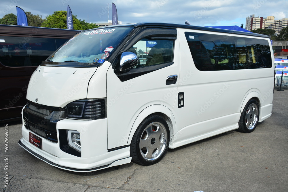 Toyota hiace at Bumper to Bumper 19 in Pasay, Philippines Stock Photo ...