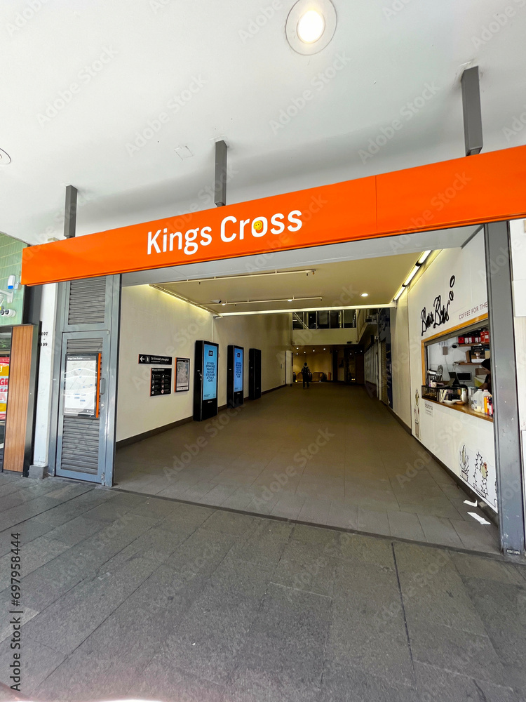 Kings Cross Subway station in Sydney,Australia Stock Photo | Adobe Stock