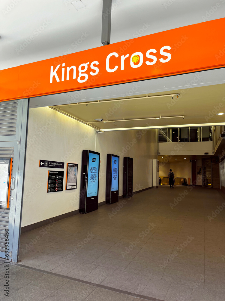 Kings Cross Subway station in Sydney,Australia Stock Photo | Adobe Stock