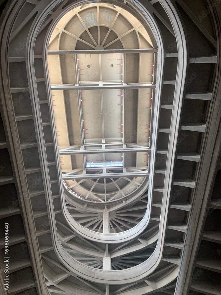 Fiat Lingotto factory, once a state-of-the-art car factory with a test ...