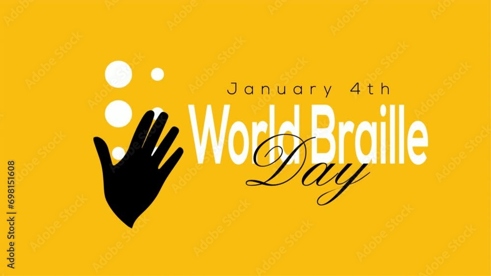 World braille day, World Braille Day on January 4th, World Braille Day ...