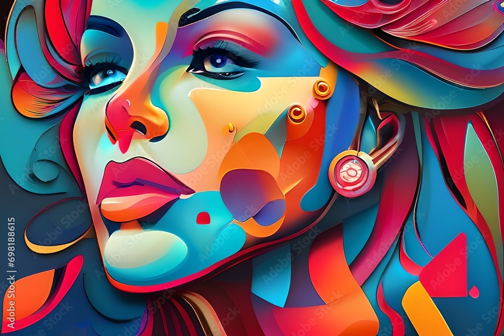 Explore the emotional impact of colors through AI-generated art ...