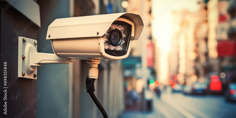 cctv security camera surveillance system for motion and face identity ...