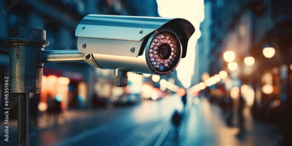 cctv security camera surveillance system for motion and face identity ...