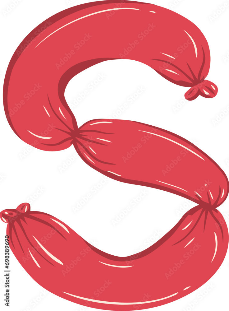 Fresh Meat Alphabet Letter Collection, a cool collection of letters ...