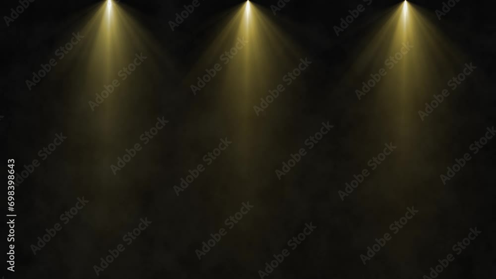 Vidéo Stock 4K Lens flare light special effect Black background ...