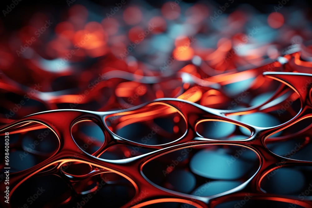 Biotechnology or biotech, genetic therapy. 3D illustration, concept of ...