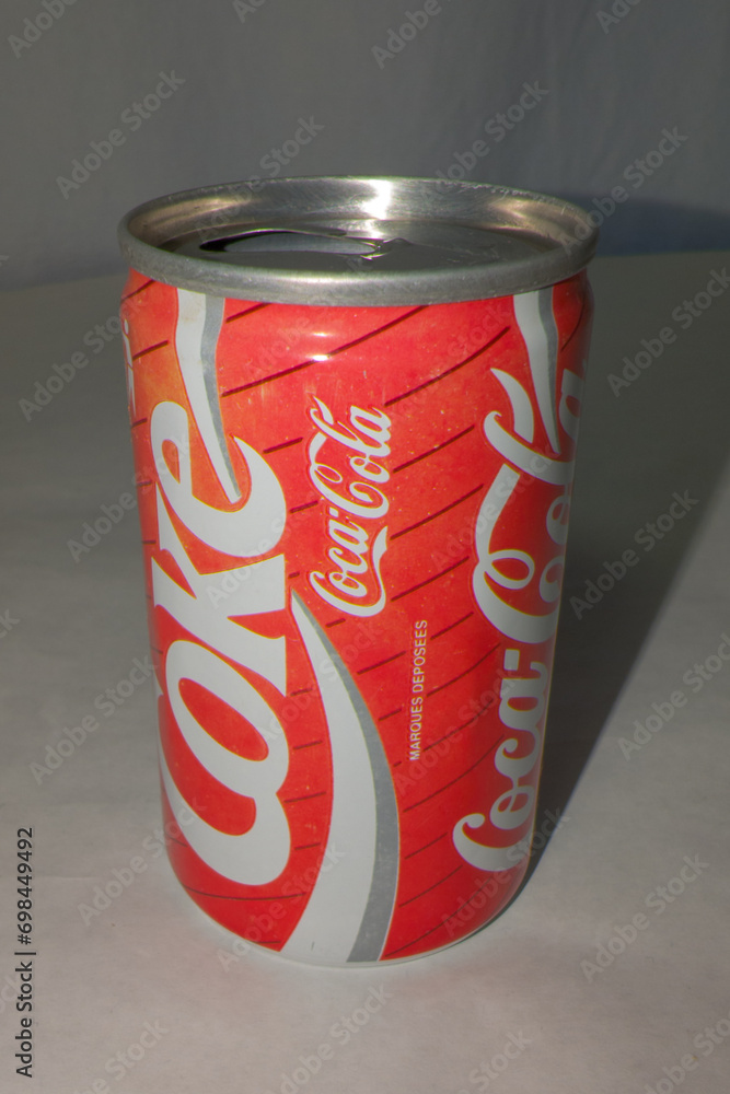 Coca Cola old metal 1989 15 cl coke drink sign logo and text brand ...