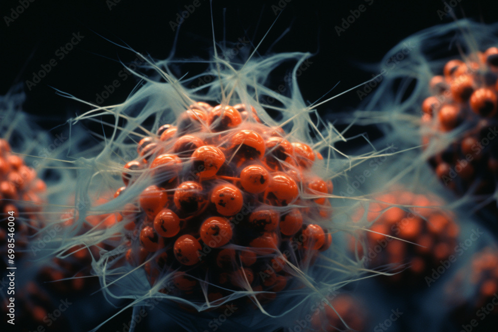 A Detailed Snapshot Capturing The Ensemble Of Molecular Ballet Within A