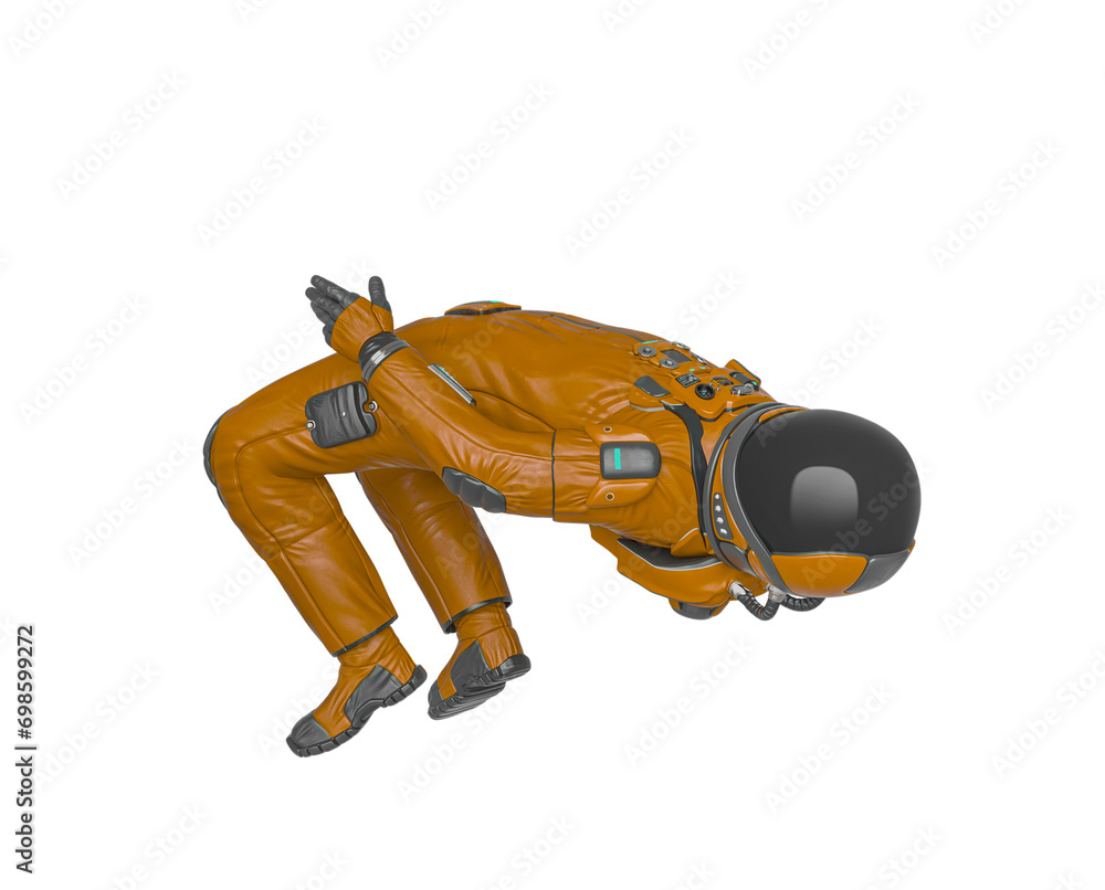 master astronaut is floating dead in the space Stock Illustration ...