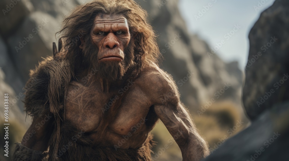 Foto De Ancient Explorer Australopithecus Explores Its Primordial Habitat A Glimpse Into The