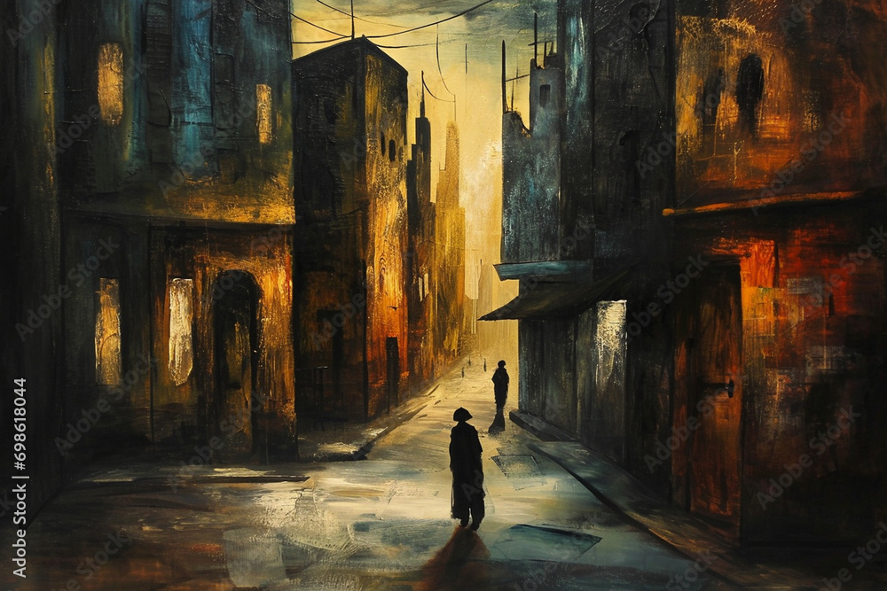 City of Shadows - An Expressionist interpretation of an urban ...