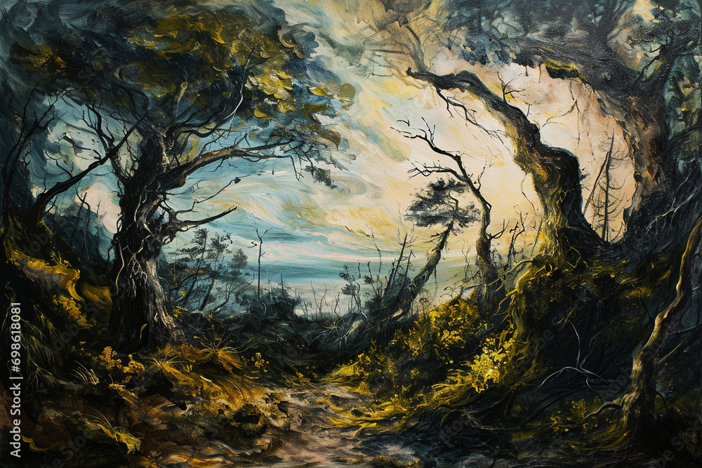 Psychological Landscapes - German Expressionist landscapes with ...