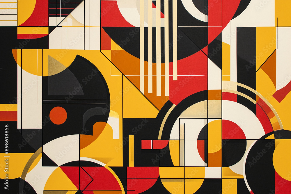 Modular Rhythm - A Bauhaus-inspired piece that employs modular elements ...
