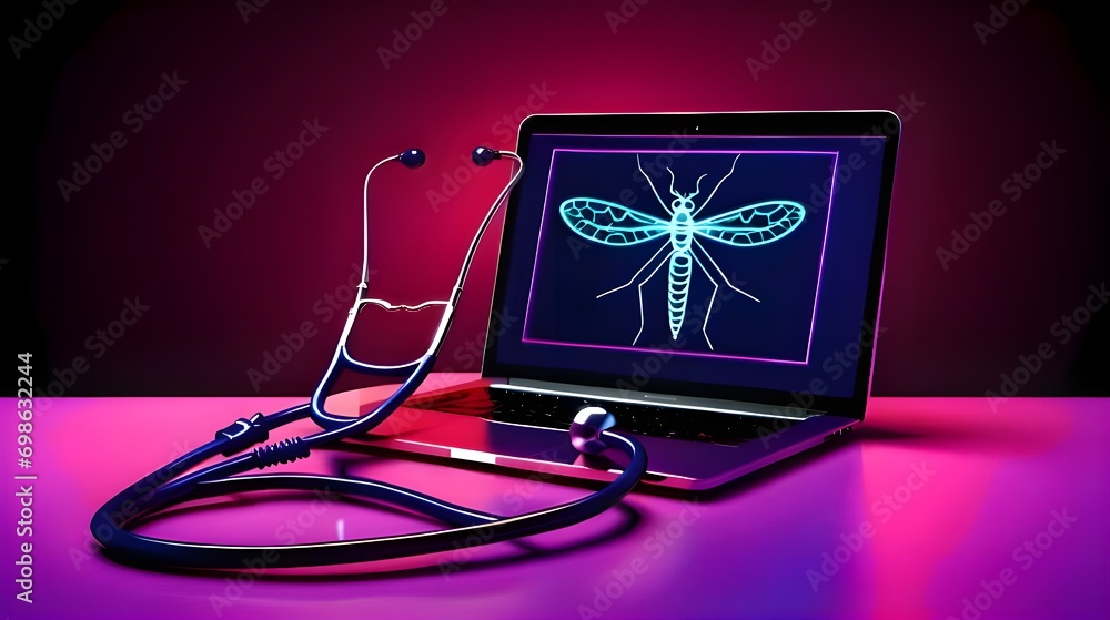 Graphic illustration for World Malaria Day for banner, Social media ...