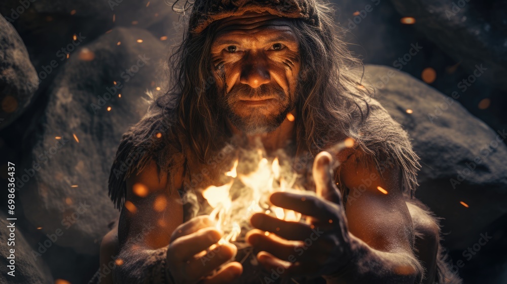 Flame of Evolution: Unveiling the Neanderthal's Discovery of Fire - A ...