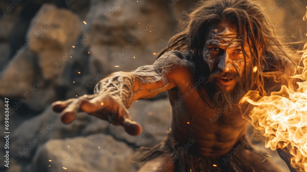 Flame of Evolution: Unveiling the Neanderthal's Discovery of Fire - A ...