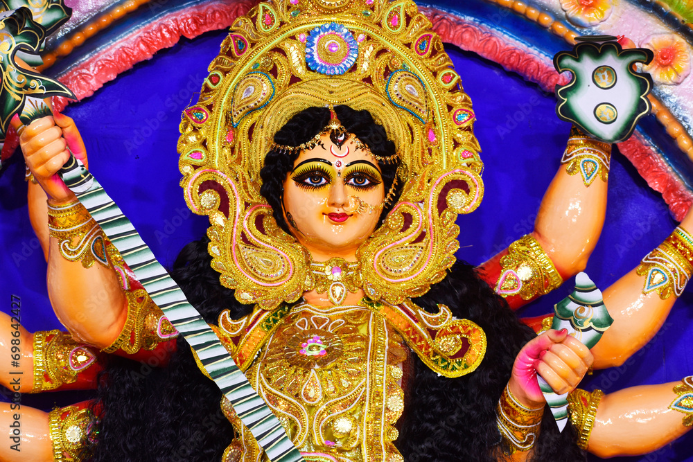 Devi Durga is the Supreme goddess, symbolizing power, protection, and ...