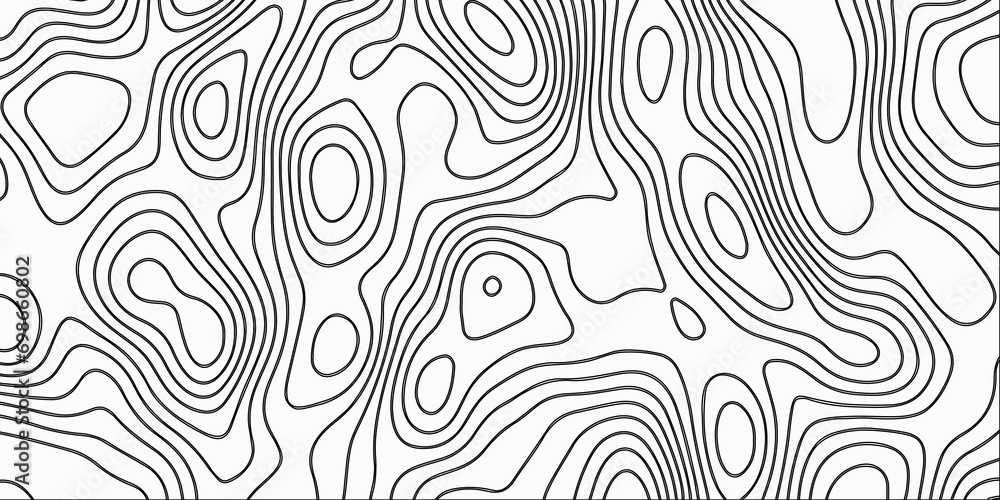 Topographic Map in Contour Line Light topographic topo contour map and ...