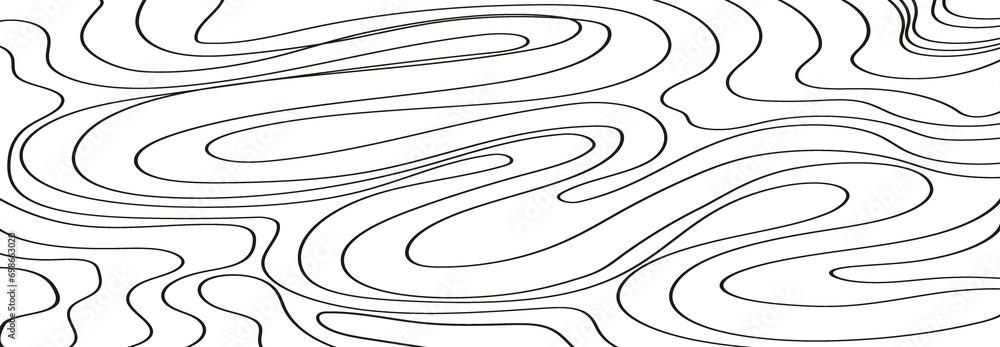 Background of abstract growth rings of a tree.Line design of a wooden ...