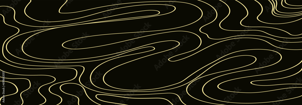 Background of abstract growth rings of a tree.Line design of a wooden ...