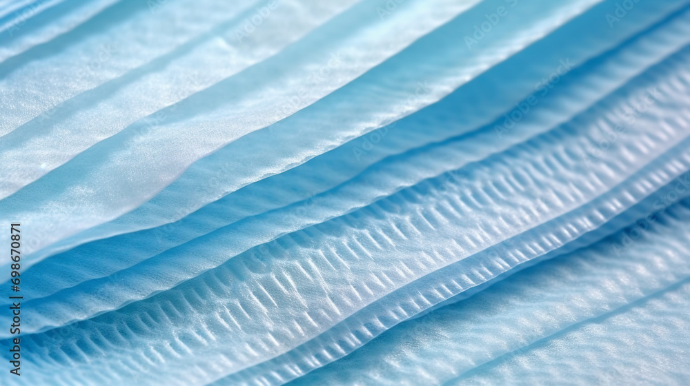 Sterile Medical Bandage on Blue Spunbond Texture Background for ...