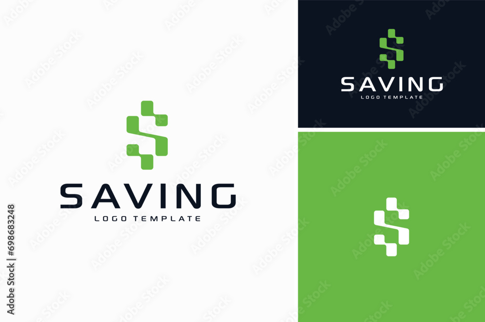 Vecteur Stock USD Dollar Currency Symbol Sign with Modern Rectangle ...