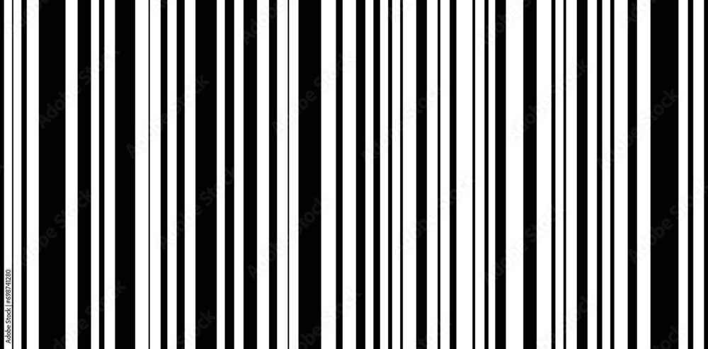 Barcode scanner code icon in flat Digital scanning code. isolated on ...