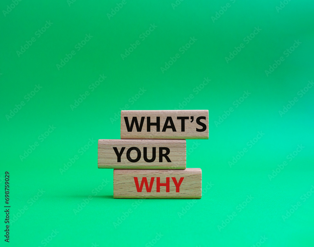 What is Your Why symbol. Concept words What is Your Why on wooden ...