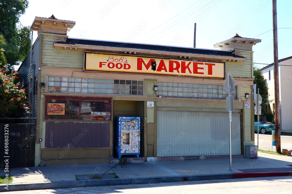 Los Angeles, California – October 2, 2023: Bob's Market, famous place ...