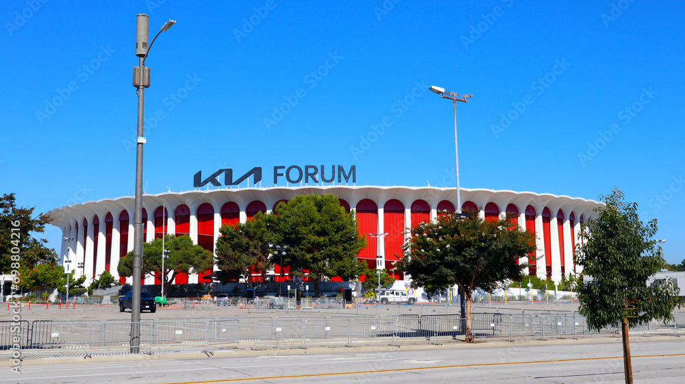 Inglewood (Los Angeles), California – November 6, 2023: KIA FORUM (The ...